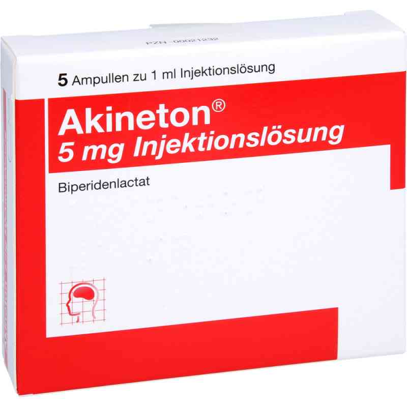 Akineton 5 mg/ml Injektions-/infusionslösung 5X1 ml