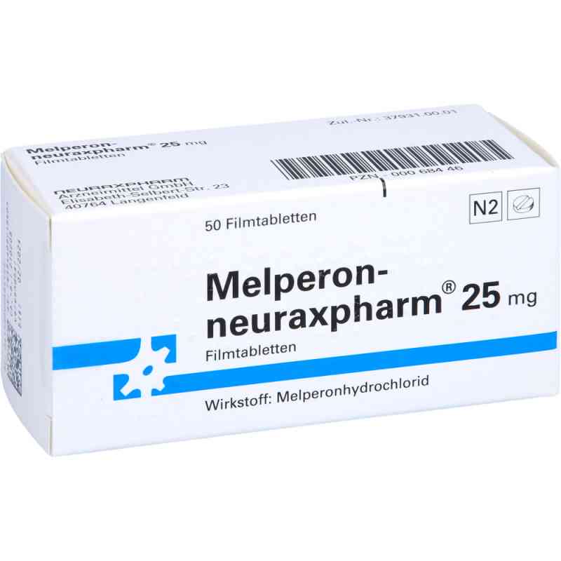 Melperon-neuraxpharm 25 mg Filmtabletten 50 stk