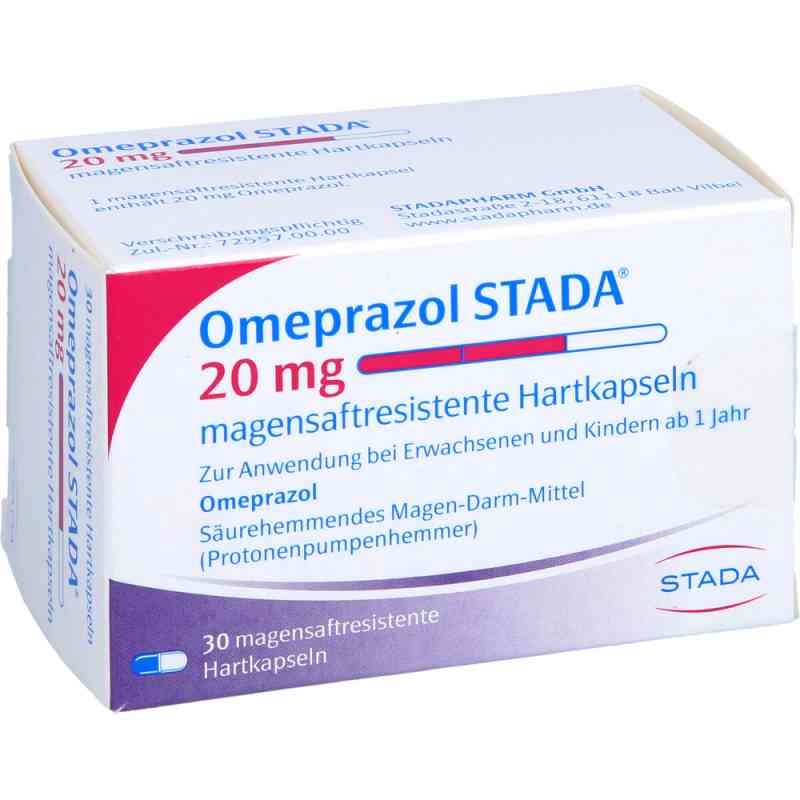 Omeprazol Stada 20 mg magensaftresist.Hartkapseln 30 stk