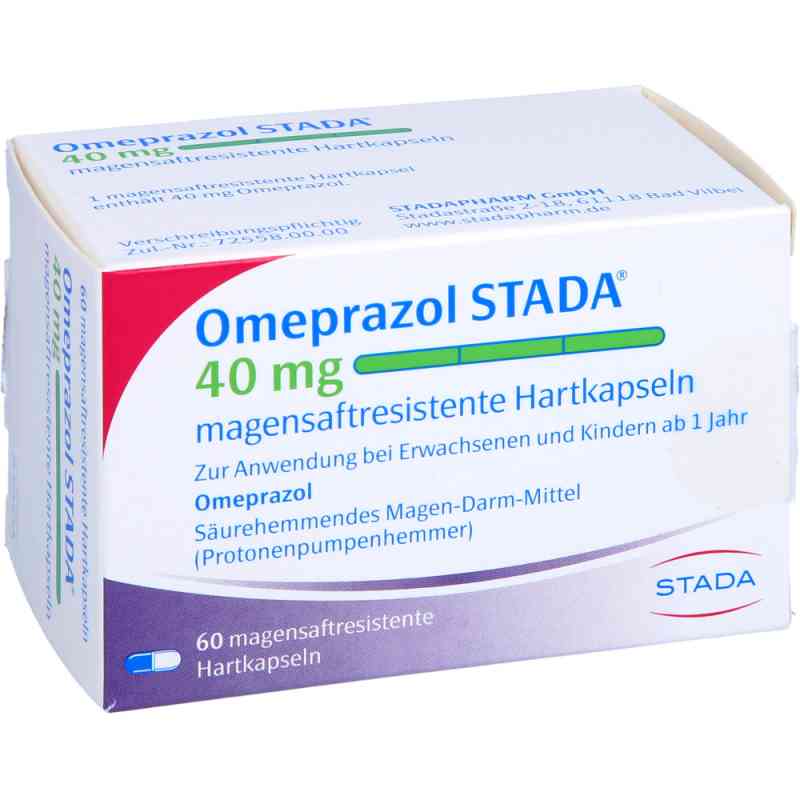 Omeprazol Stada 40 mg magensaftresist.Hartkapseln 60 stk