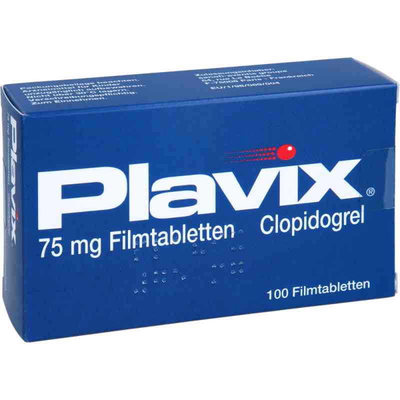 Plavix 75 mg Filmtabletten 100 stk online kaufen