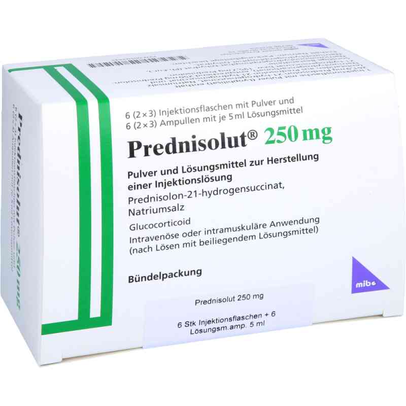 Prednisolut 250 mg Plv.u.lm.z.h.e.injektionslsg. 6 stk