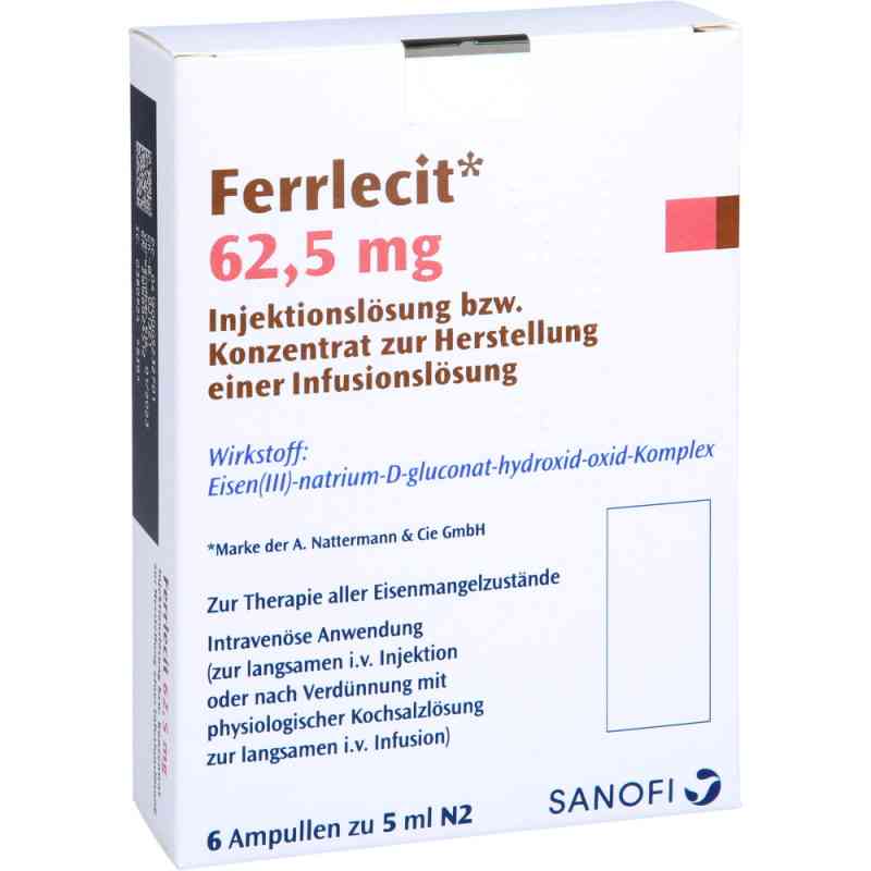 Ferrlecit 62,5 mg Ampullen 6X5 ml online kaufen