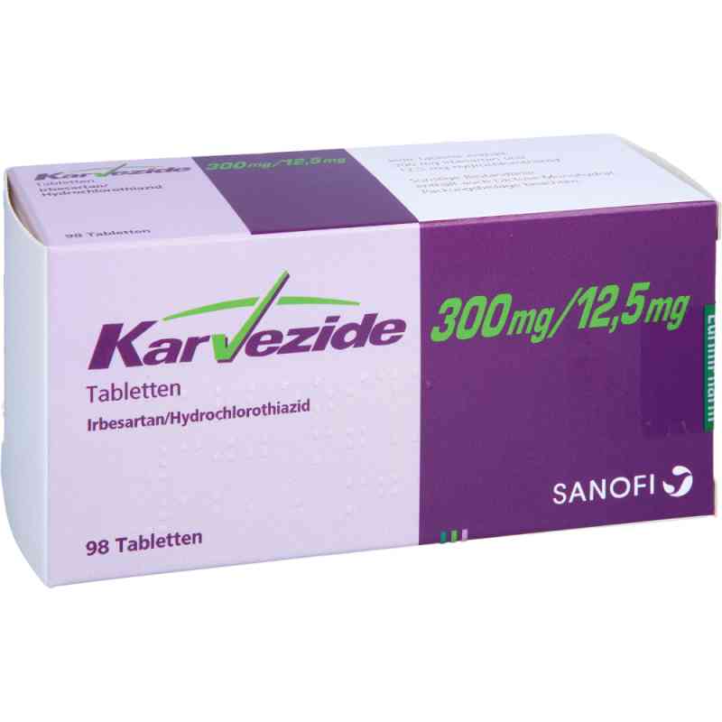 Karvezide 300mg/12,5mg 98 stk online kaufen