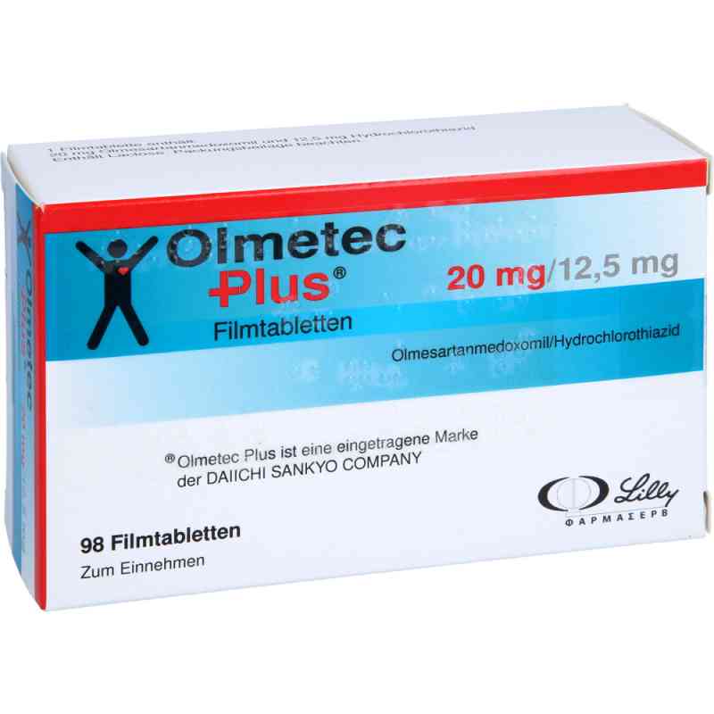 Olmetec Plus 20 mg/12,5 mg Filmtabletten 98 stk