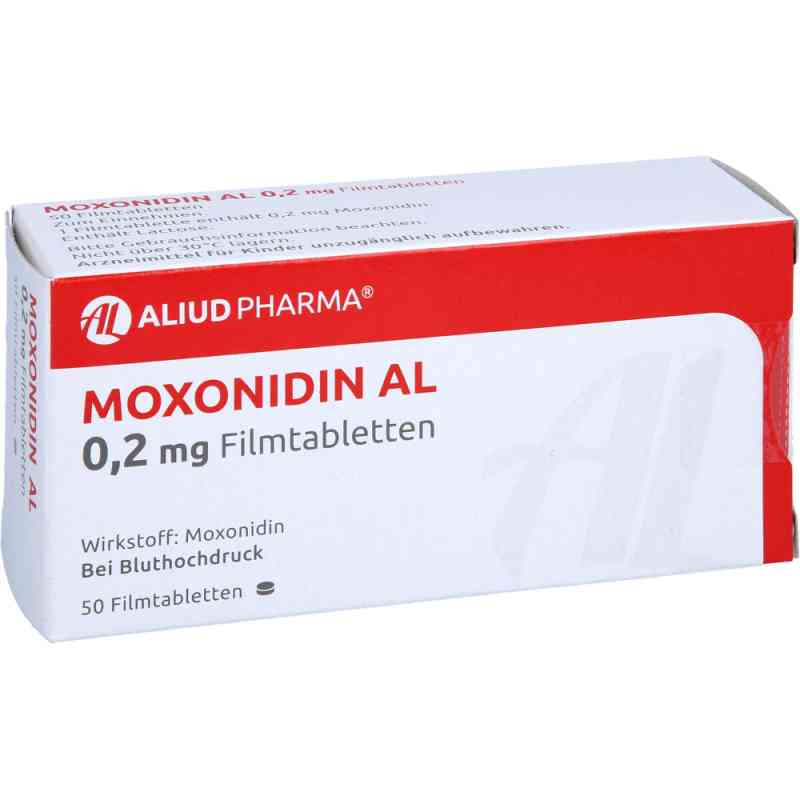 Moxonidin Al 0,2 mg Filmtabletten 50 stk online kaufen