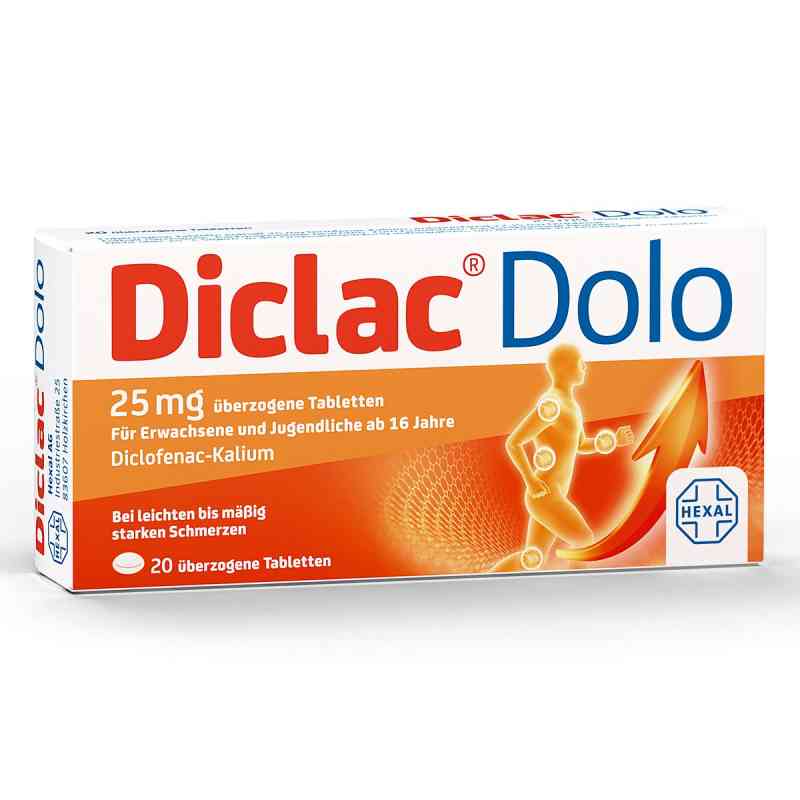 Diclac® Dolo 25 mg überzogene Tabletten 20 stk