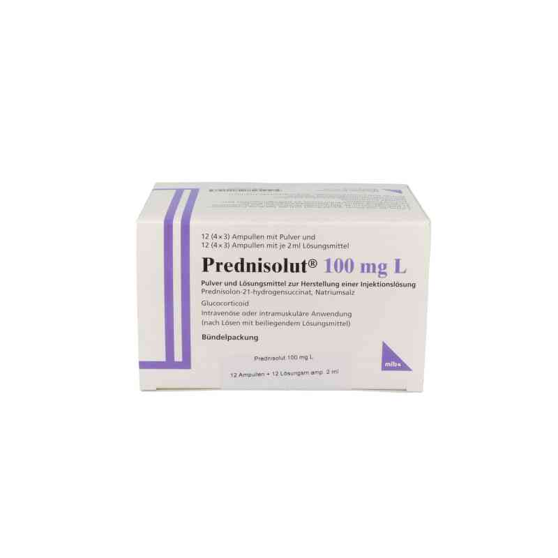 Prednisolut 100 mg L Plv.u.lm.z.h.e.injektionslsg. 12 stk