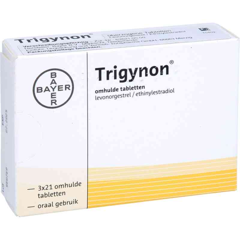 Trigynon 21 überzogene Tabletten 3X21 stk online kaufen