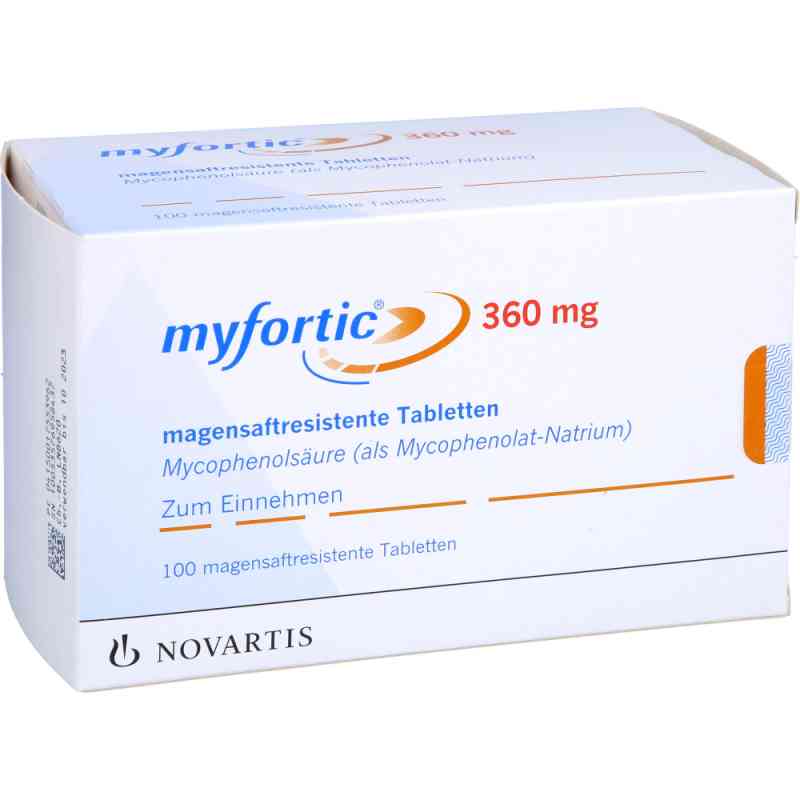 Myfortic 360 mg magensaftresistente Tabletten 100 stk