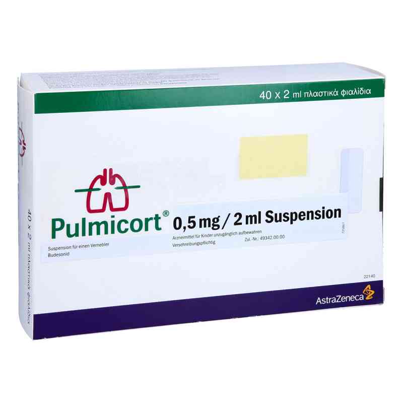 Pulmicort 0,5 mg/2 ml Suspension für einen Vernebler 40X2 ml