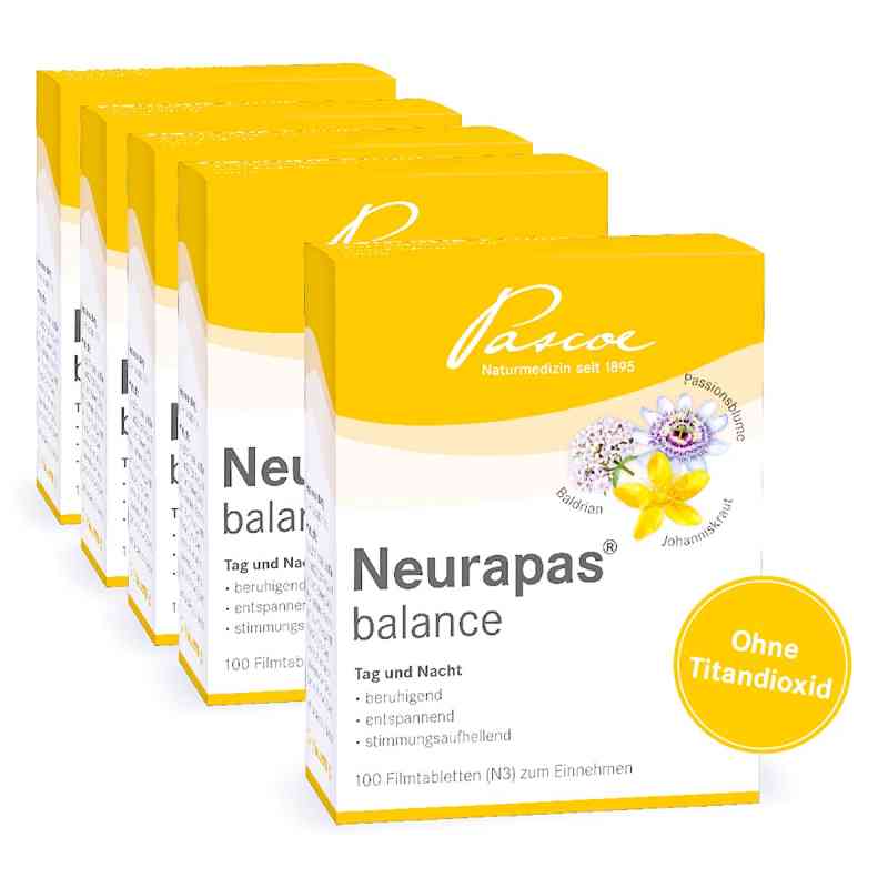 Neurapas Pflanzliches Antidepressivum 5X100 stk