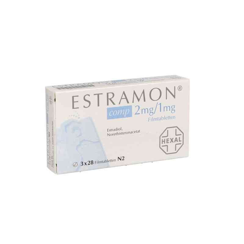 Estramon compositus 2 mg/1 mg Filmtabletten 3X28 stk