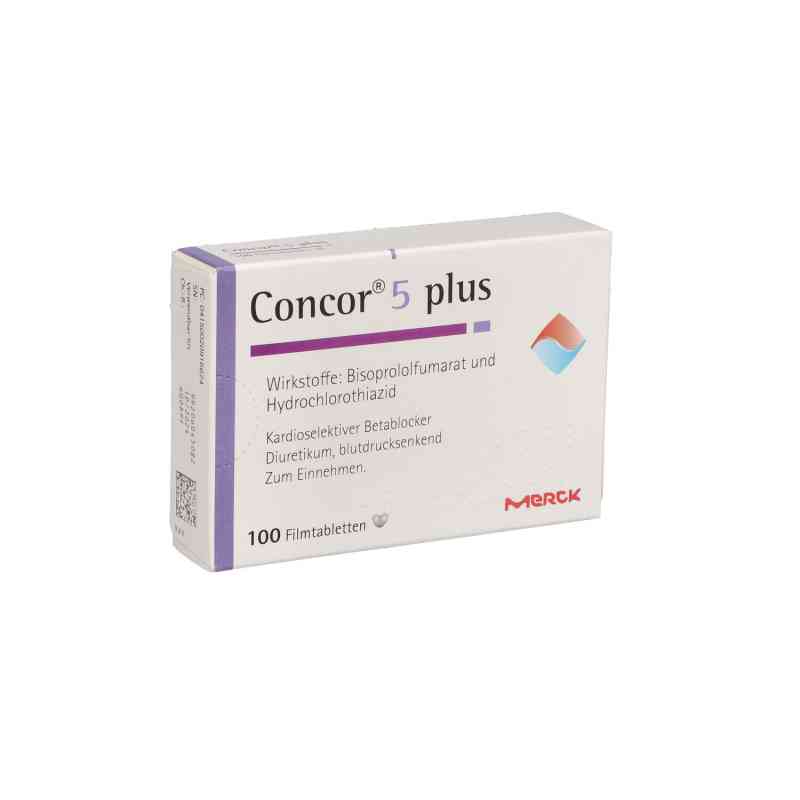 Concor 5 plus 100 stk günstig in der Online Apotheke apo.com bestellen