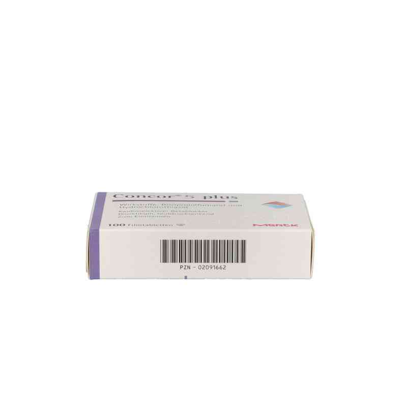 Concor 5 plus 100 stk günstig in der Online Apotheke apo.com bestellen