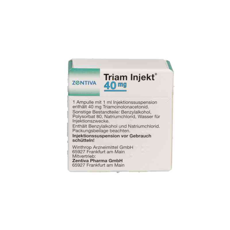 Triam Injekt 40 mg Kristallsuspension in Ampullen 1X1 ml