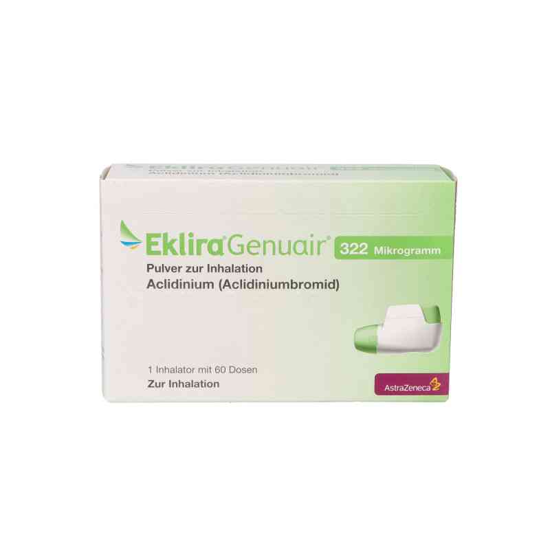 Eklira Genuair 322 [my]g Pulver zur Inhalation 1x6 1 stk