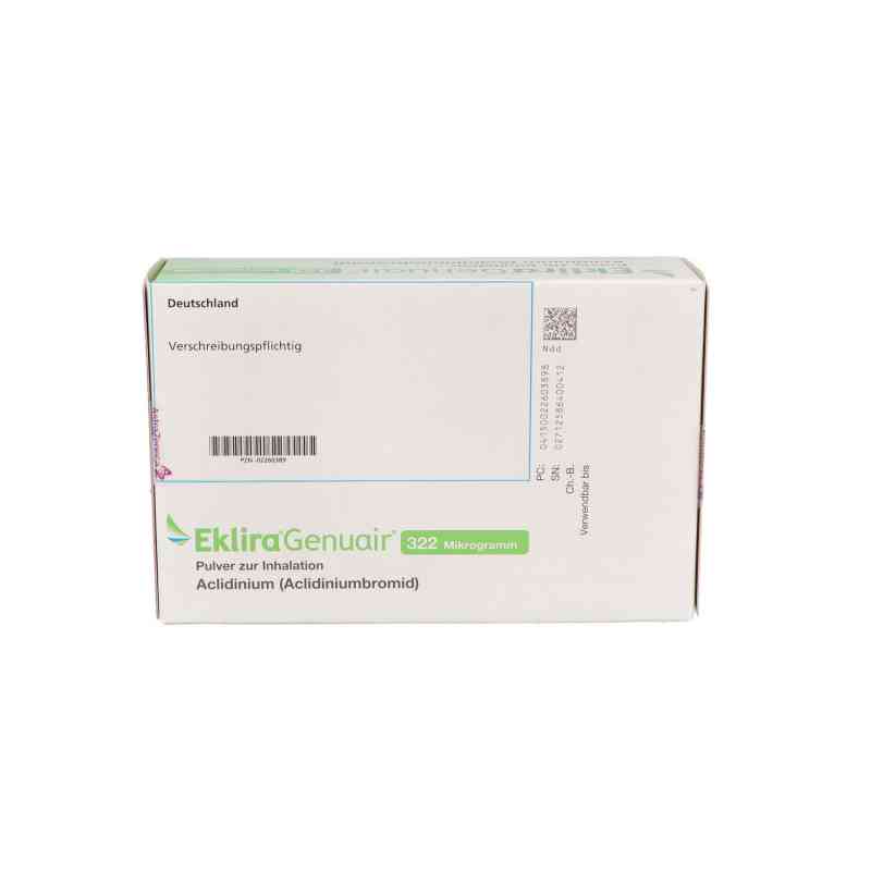 Eklira Genuair 322 [my]g Pulver zur Inhalation 1x6 1 stk