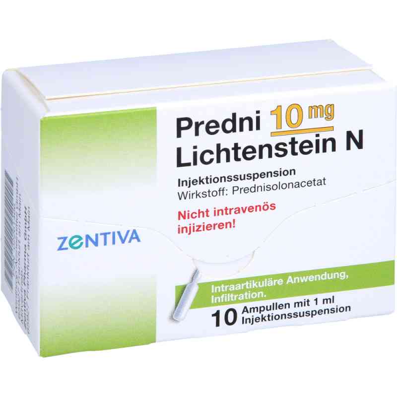 Predni 10 mg Lichtenstein N Kristallsuspension ampullen 10X1 ml