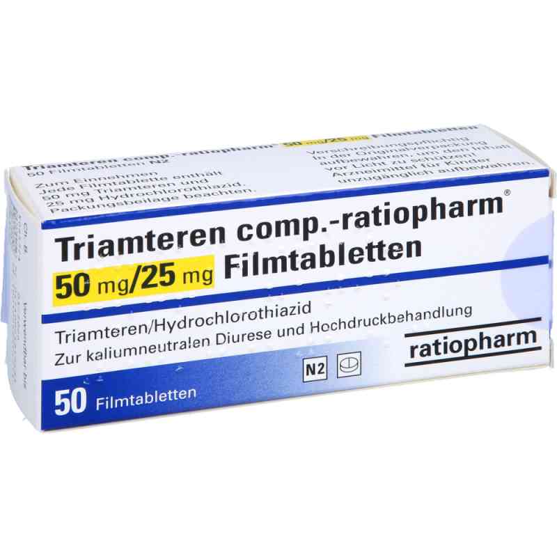 Triamteren comp.-ratiopharm 50mg/25mg 50 stk online kaufen