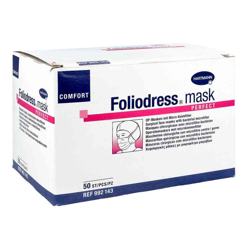 Foliodress mask Comfort perfect grün Op-masken 50 stk