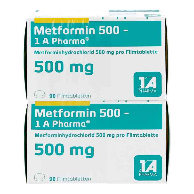 Metformin 500-1A Pharma 180 stk günstig bei apo.com