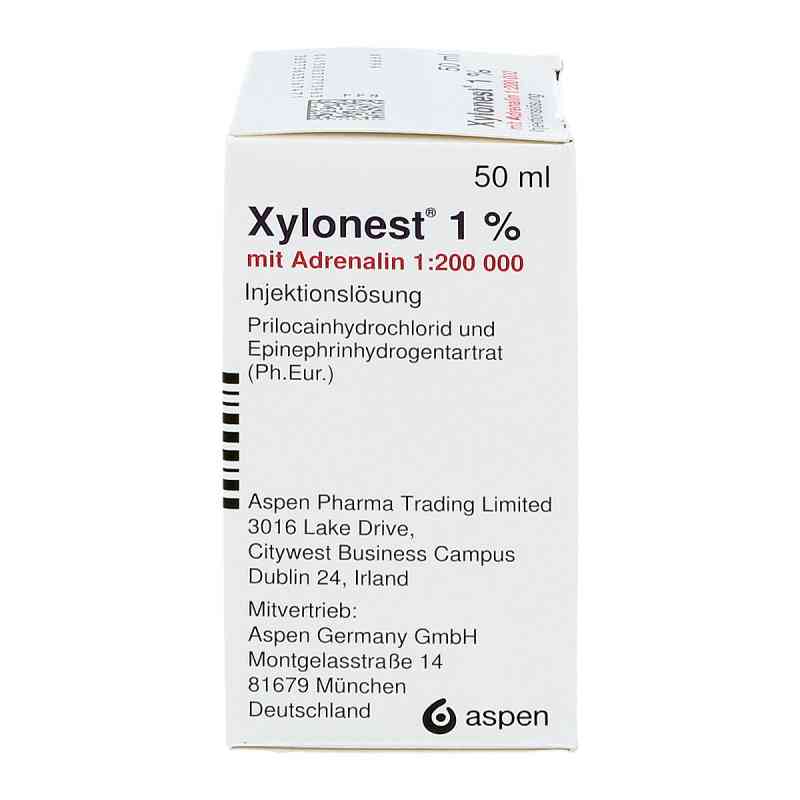 Xylonest 1% mit Adrenalin Fl. Injektionslösung 50 ml