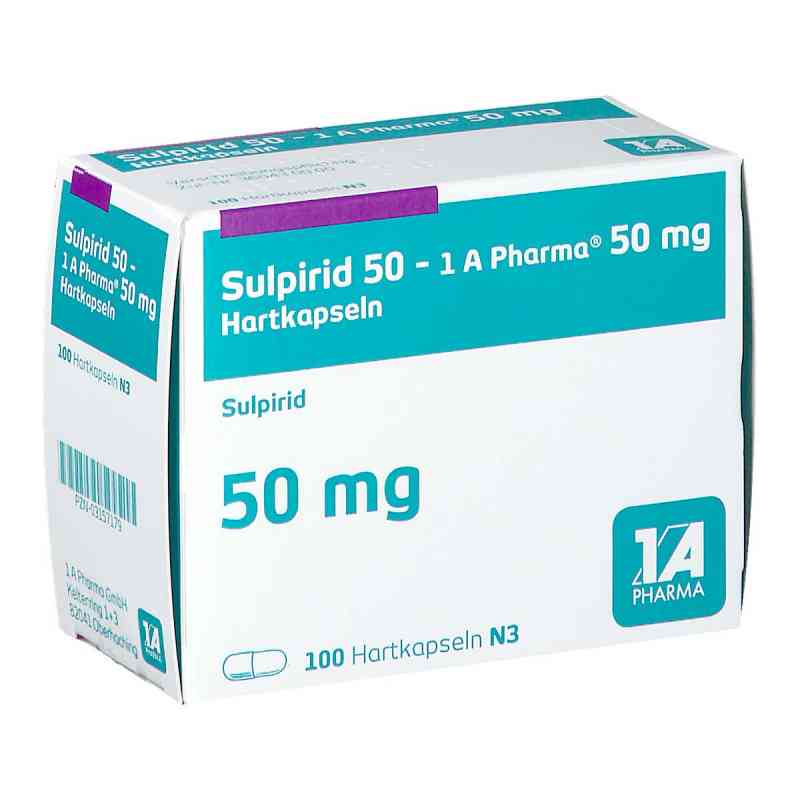 Sulpirid 50 1a Pharma Hartkapseln 100 stk online kaufen