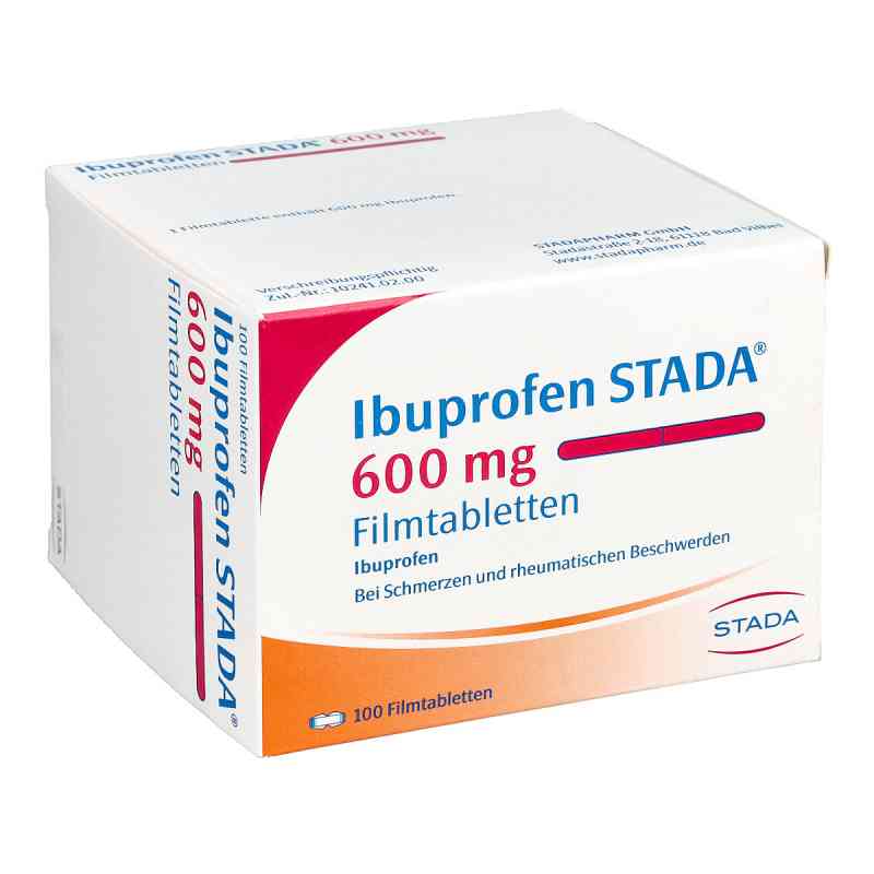 Ibuprofen STADA 600 100 stk online kaufen günstig bei apo.com