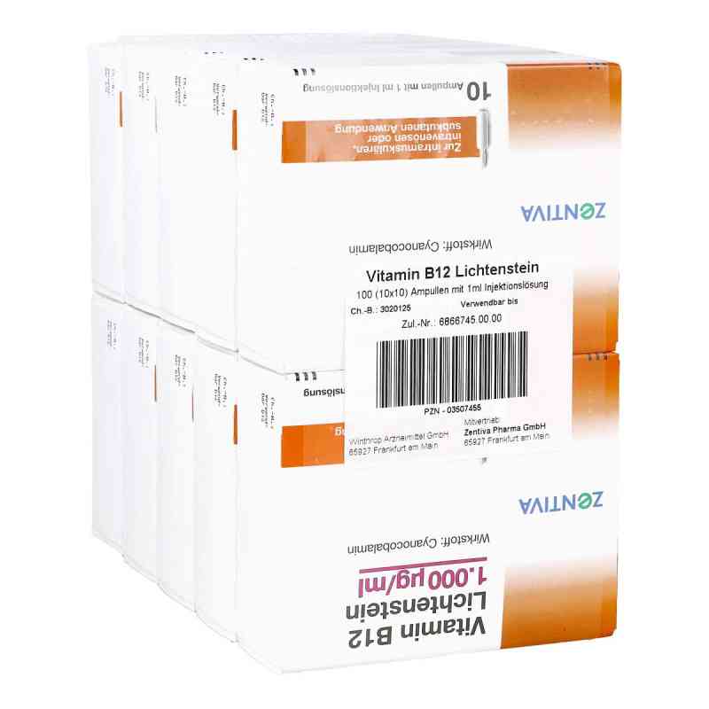 Vitamin B12 1000 [my]g Lichtenstein Ampullen 100X1 ml