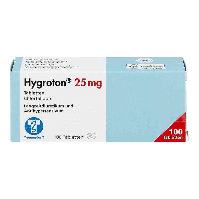 Hygroton 25mg 100 stk günstig in der Online Apotheke apo.com bestellen