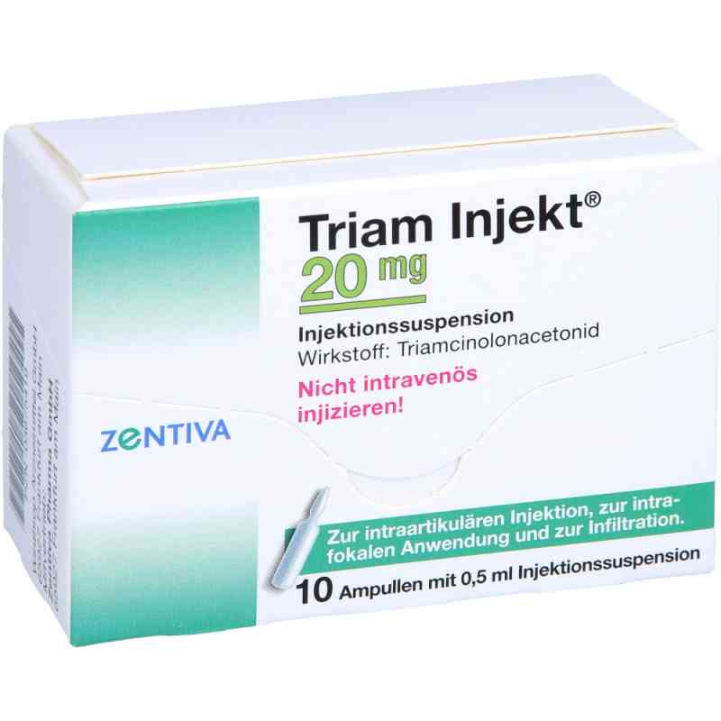Triam Injekt 20 mg Kristallsuspension in Ampullen 10X0.5 ml