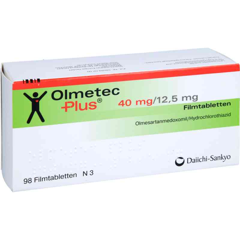Olmetec Plus 40mg/12,5mg 98 stk online kaufen
