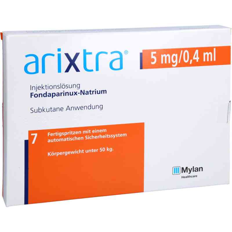Arixtra 5 mg/0,4 ml iniecto -lsg.i.e.fertigspritze 7X0.4 ml