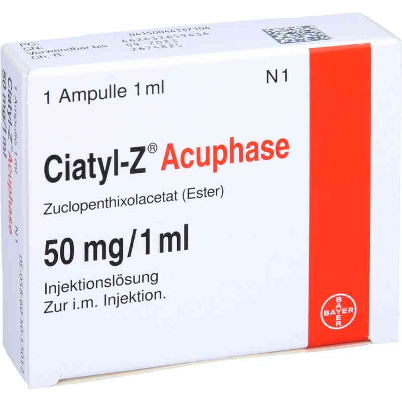 Ciatyl Z Acuphase 50mg/ml Injektionslösung 1X1 ml