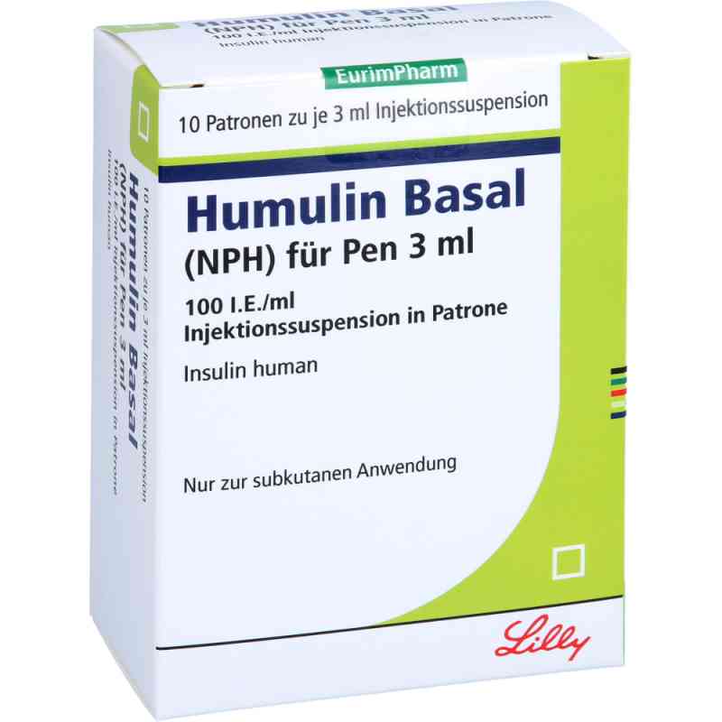 Humulin Basal (NPH) Pen Patrone 3ml 10X3 ml
