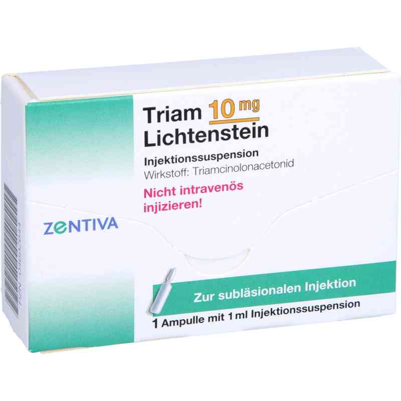 Triam 10 Lichtenstein Kristallsuspension Ampullen 1X1 ml