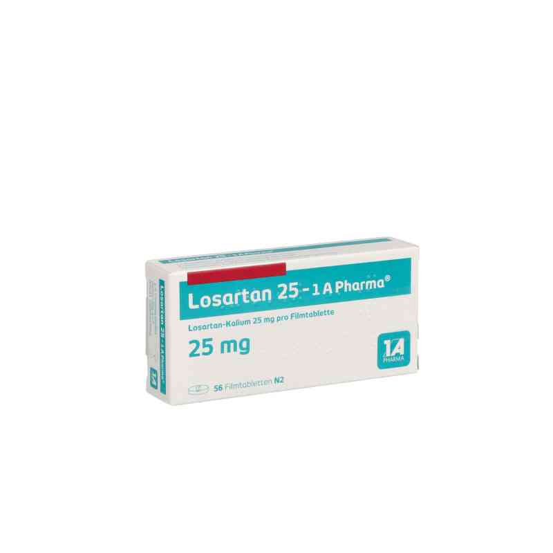 Losartan 25-1a Pharma Filmtabletten 56 stk online kaufen
