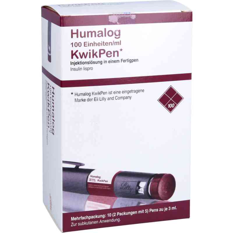 Humalog 100 Einheiten/ml KwikPen 3ml 10 stk online kaufen