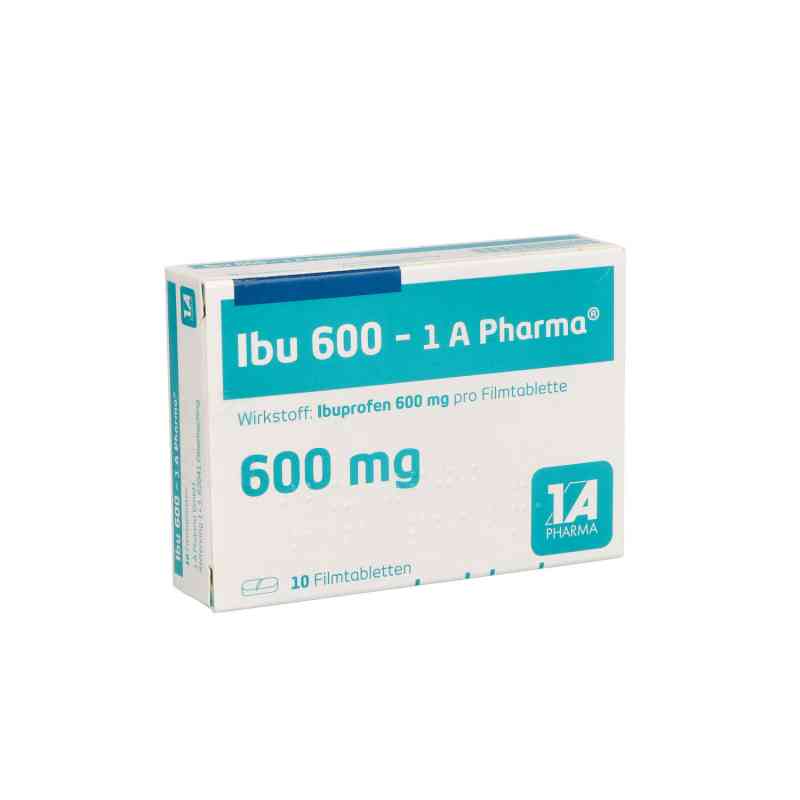 Ibu 600-1a Pharma Filmtabletten 10 stk online kaufen