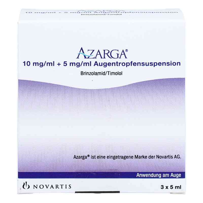 Azarga 10 mg/ml + 5 mg/ml Augentropfensuspension 3X5 ml