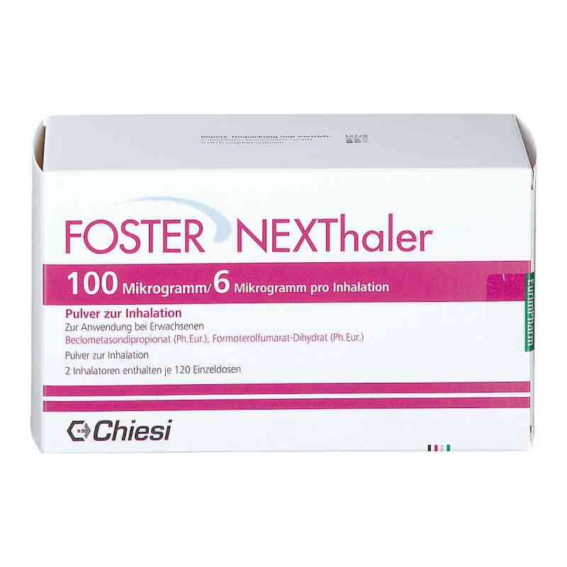 Foster Nexthaler 100/6 [my]g 120 Ed Inhalationspul 2 stk