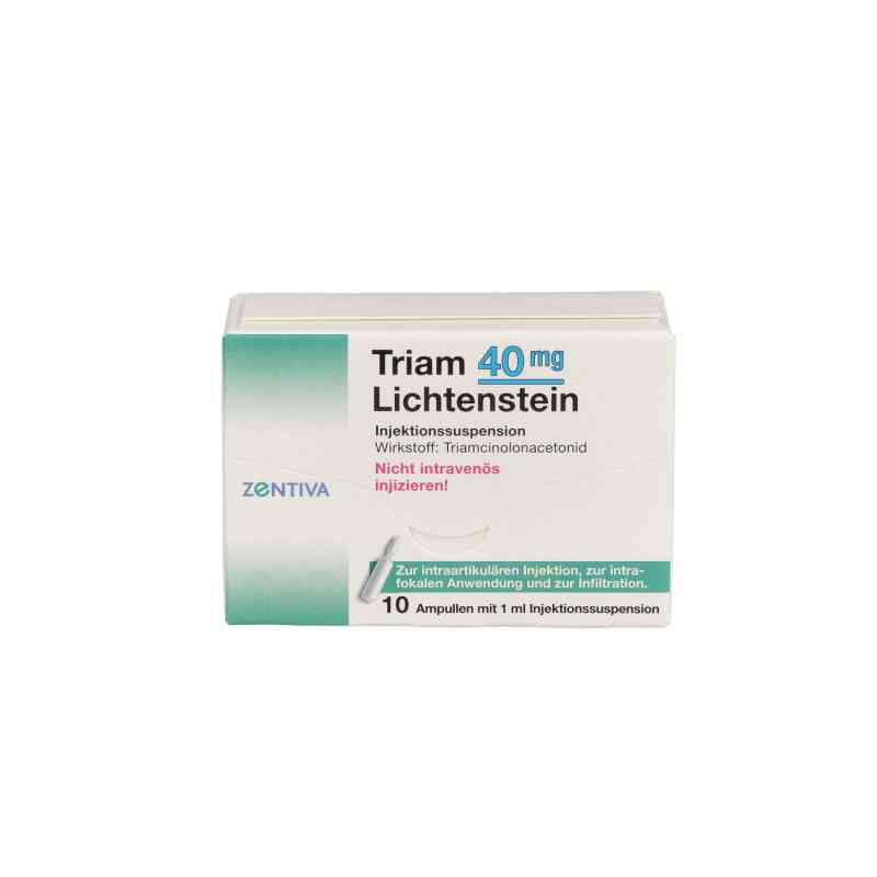 Triam 40 Lichtenstein Kristallsuspension Ampullen 10X1 ml