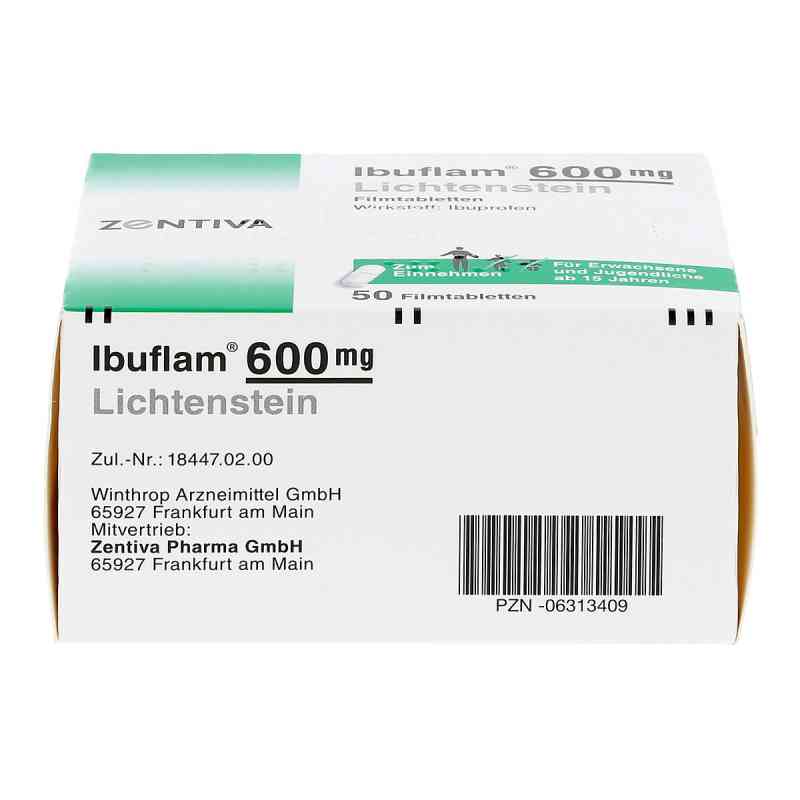 Ibuflam 600mg Lichtenstein 50 stk günstig bei apo.com