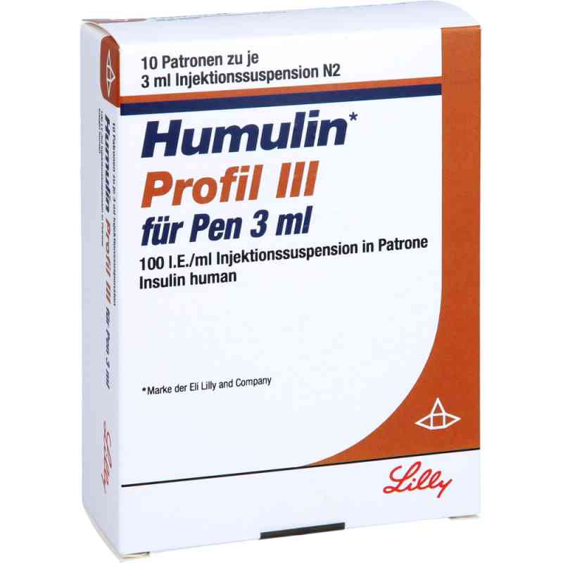 Humulin Profil Iii für Pen Injektionssuspension 10X3 ml