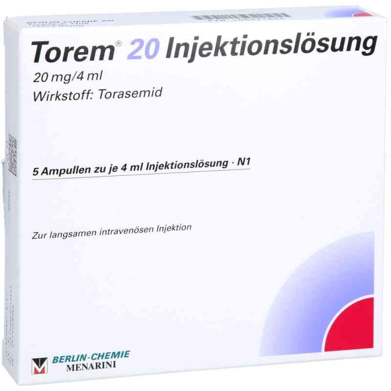 Torem 20 Injektionslösung 5X4 ml online kaufen