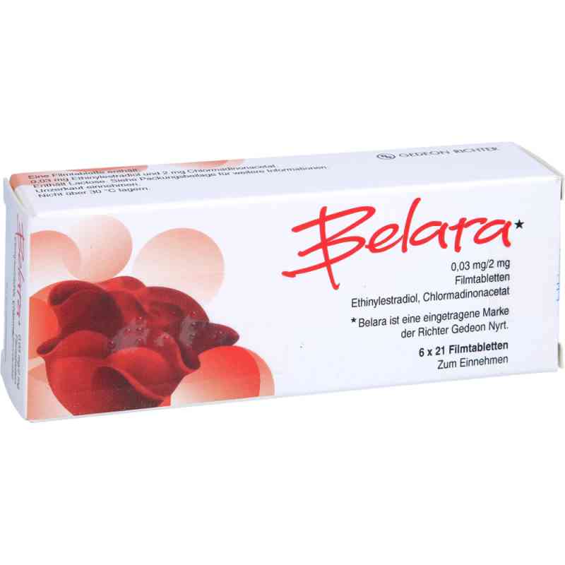Belara 0,03mg/2mg 6X21 stk online kaufen günstig bei apo.com