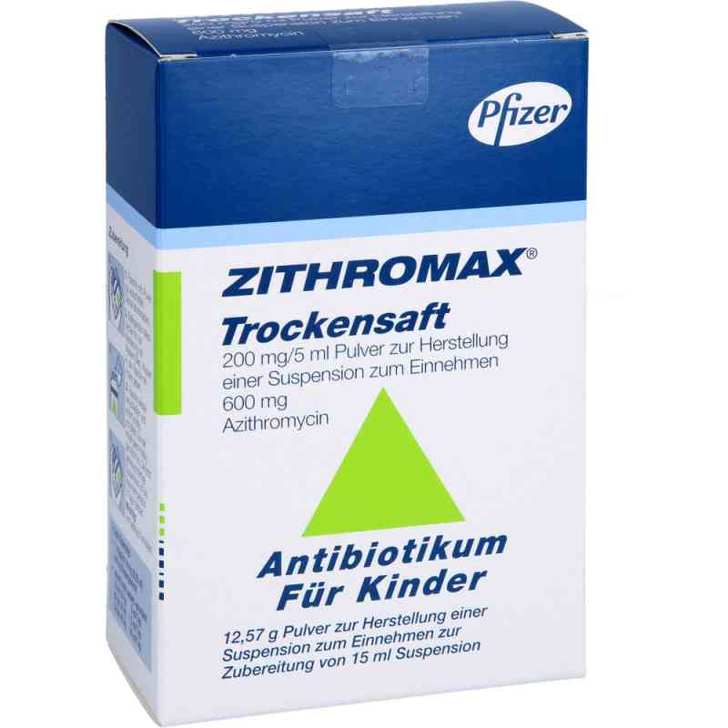 Zithromax Trockensaft Kinder bis 25 kg 15 ml online kaufen