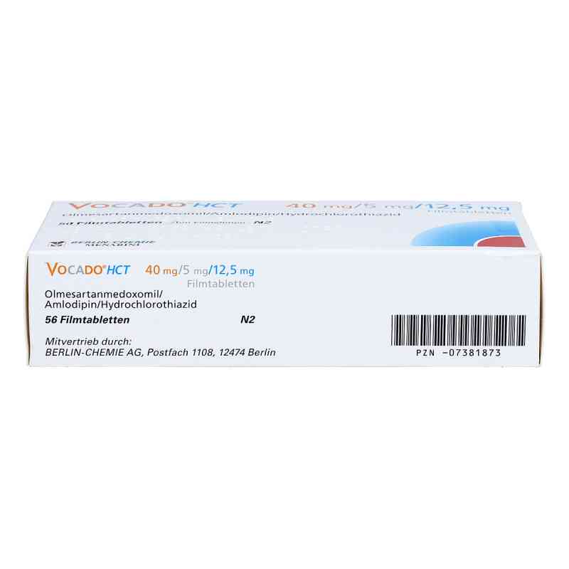 Vocado Hct 40 mg/5 mg/12,5 mg Filmtabletten 56 stk