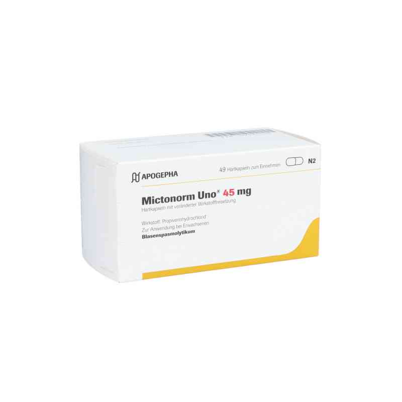 Mictonorm Uno 45 mg Hartk.m.veränd.wirkst.-frs. 49 stk